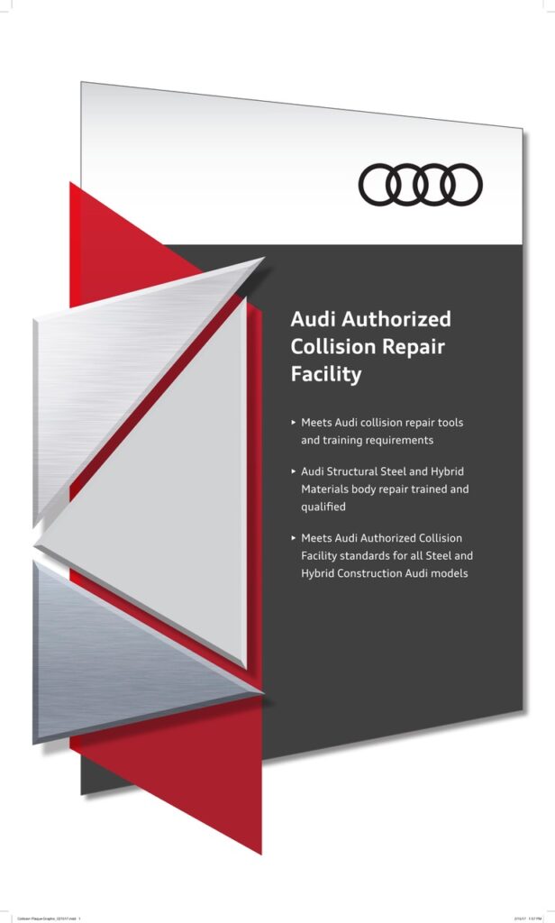 Audi Authorized Collision Repair Facility | King Collision Centers